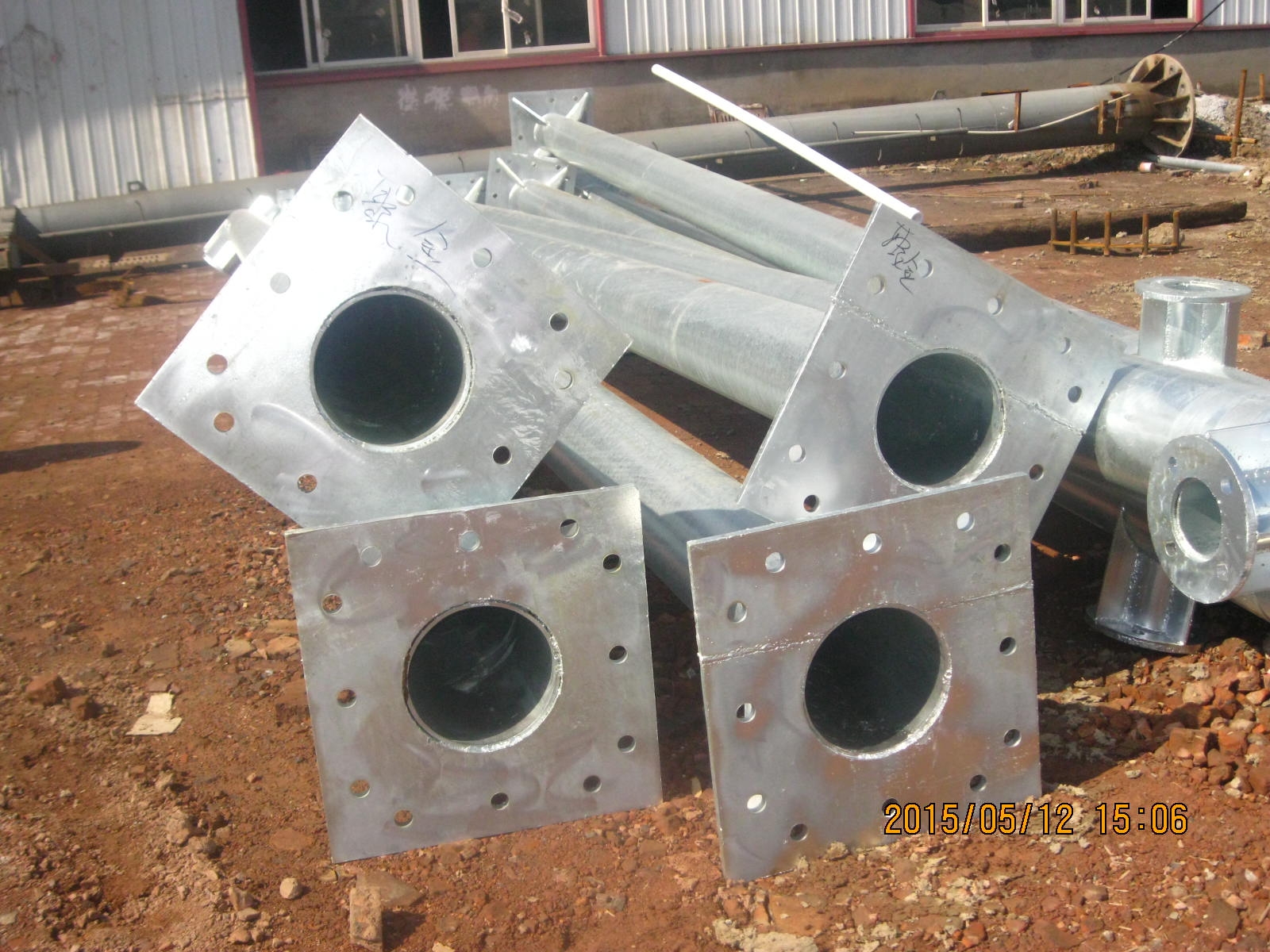 Hot Dipped Galvanized Poles Cangzhou Best Steel Co Ltd